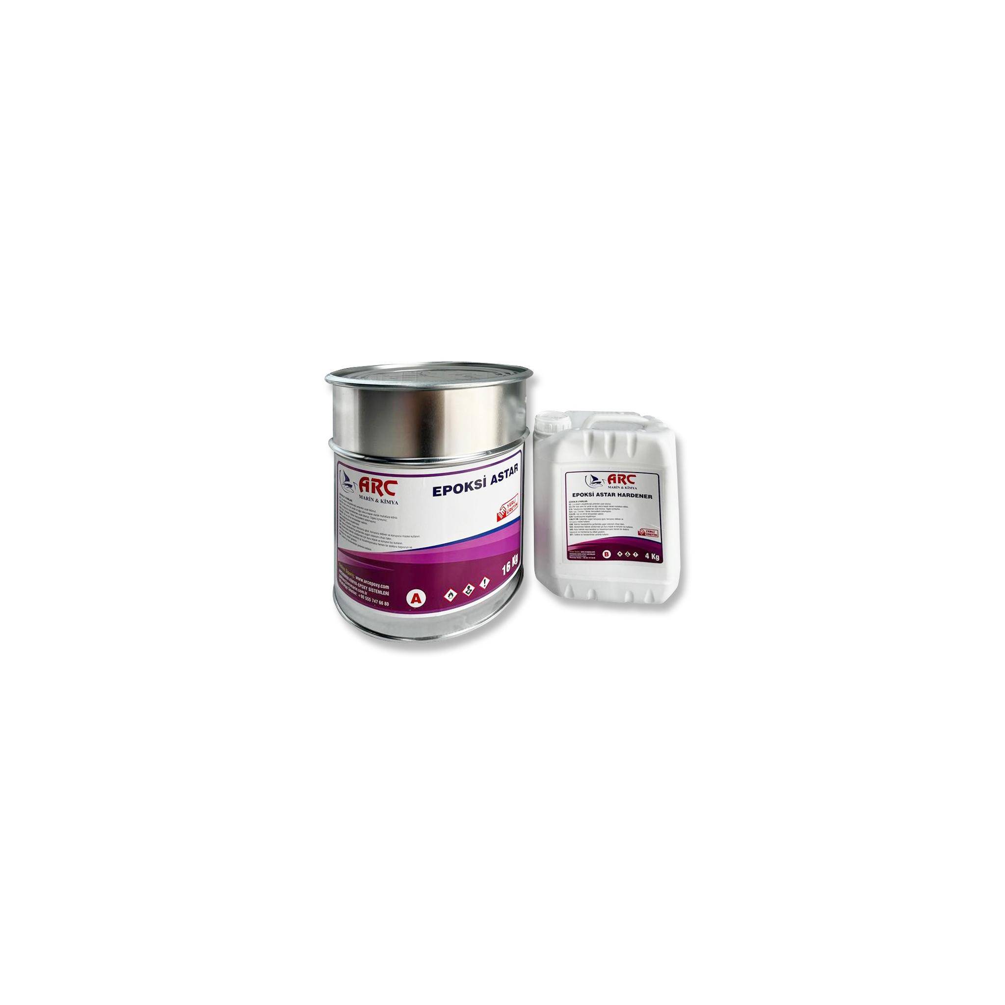 Epoksi̇ Astar : 4 Kg Kit – 20 Kg Kit (Beyaz) - 2,373.39 Tl